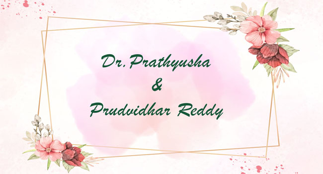 Dr.Prathyusha & Prudvidhar Reddy - Premium Live Streaming Services in India