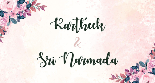 Kartheek & Sri Narmada - Premium Live Streaming Services in India
